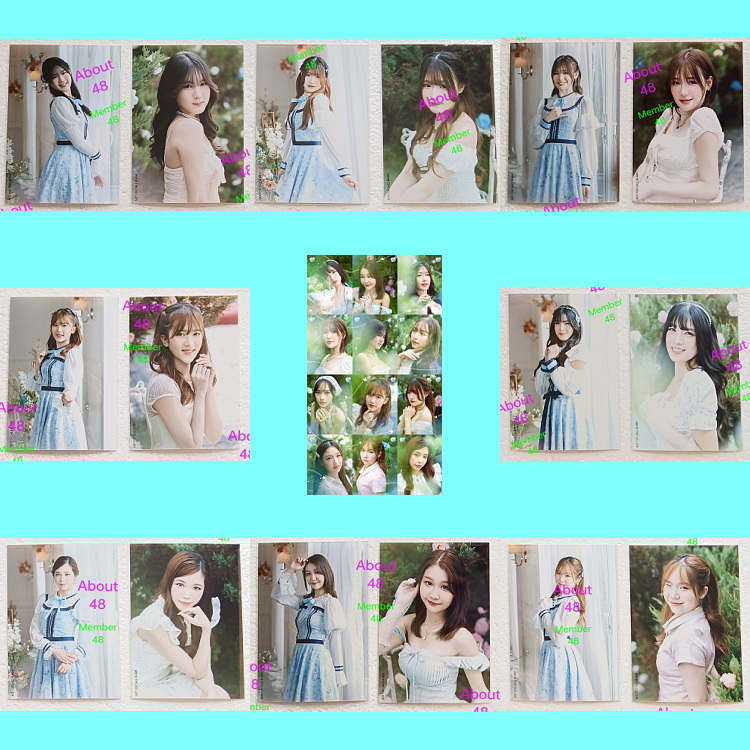 กำไลข้อเท้า แห่งความทรงจำ รูปปก BNK48 น้ำมนต์ CGM48 Bnk ซิง19 รูปสุ่ม 11 Colorcon Wink Gatsu ...