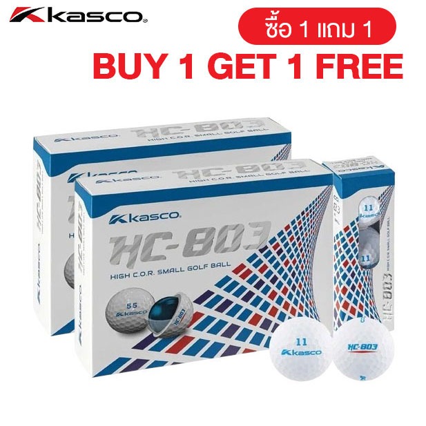 (PGM GOLF) โปรโมชั่น 1 แถม 1 NEW! KASCO GOLF BALL HC-803 WHITE | Shopee Thailand