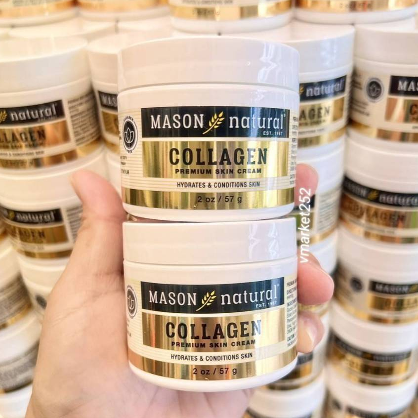 Mason Natural Collagen Cream 57g EXP: 02/2028 ครีมคอลลาเจน Package ใหม่ ...