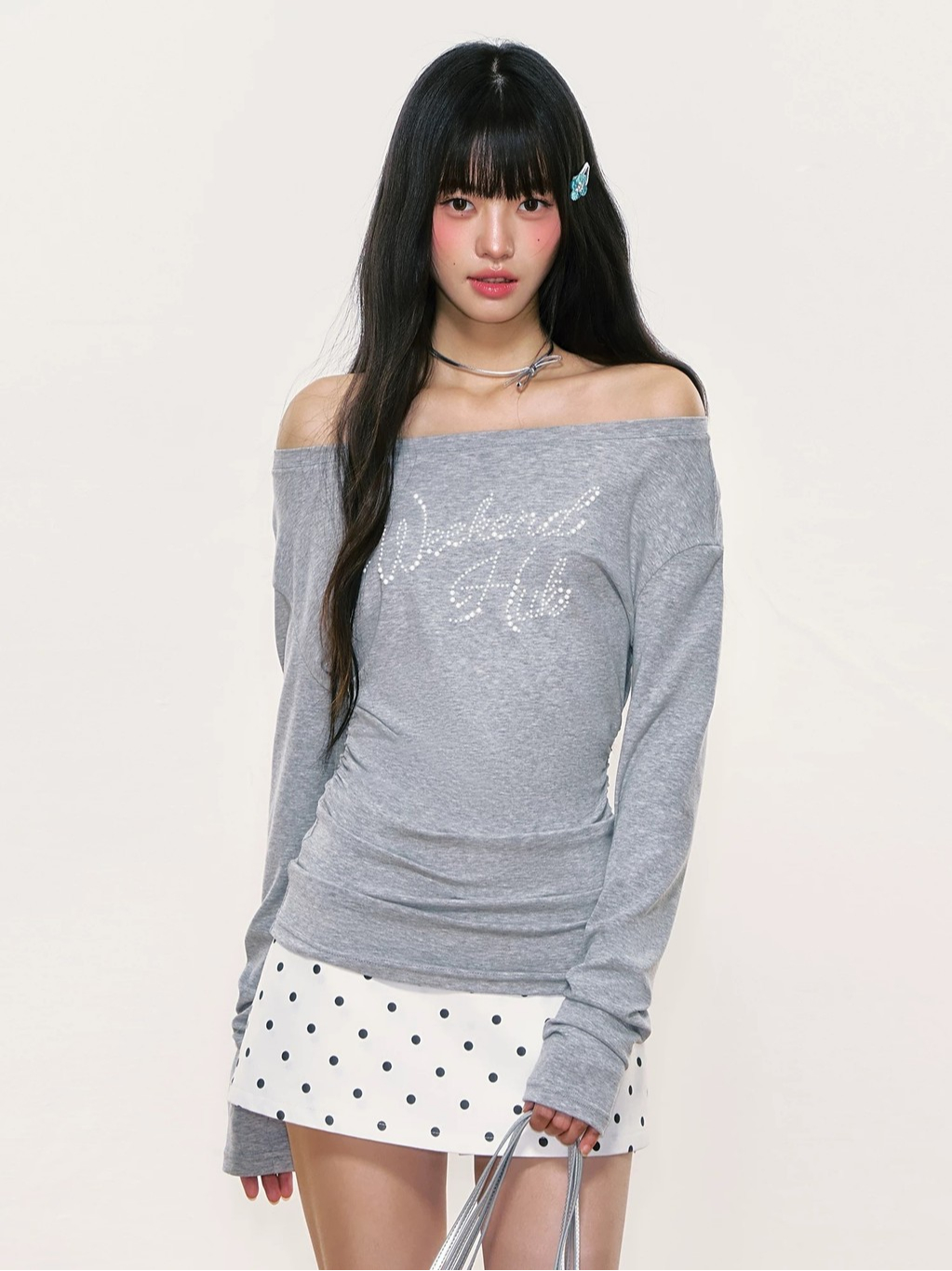 gurls.girl | weekendhub wink off shoulder top | Shopee Thailand
