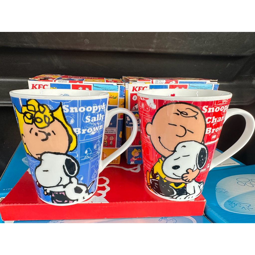 แก้วเซรามิคใบใหญ่ KFC X Peanuts Snoopy จากญี่ปุ่น | Shopee Thailand