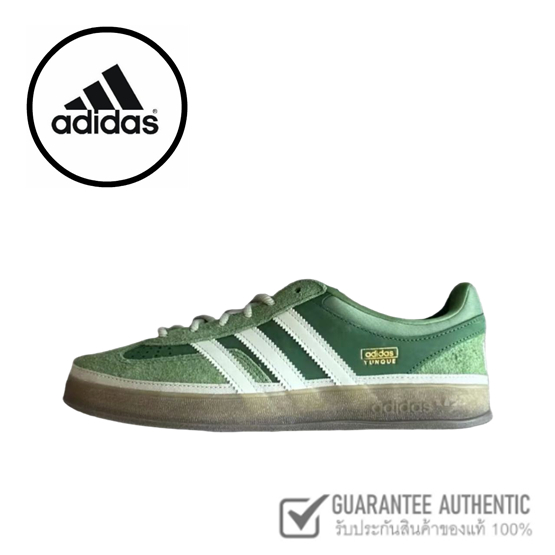 adidas originals GAZELLE Samba OG รองเท้าผ้าใบ JS5049 สีเขียว ของแท้ ...