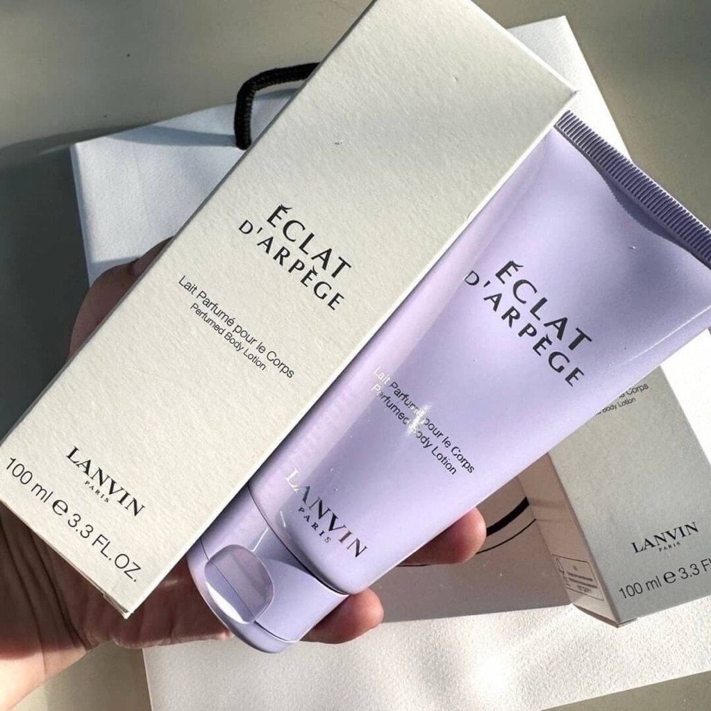 💜 Lanvin EClat D’Arpege Eau de Perfumed Body Lotion 100 ml | Shopee ...