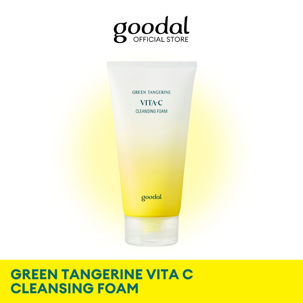 GOODAL : GREEN TANGERINE VITA C CLEANSING FOAM 150ml | Shopee Thailand