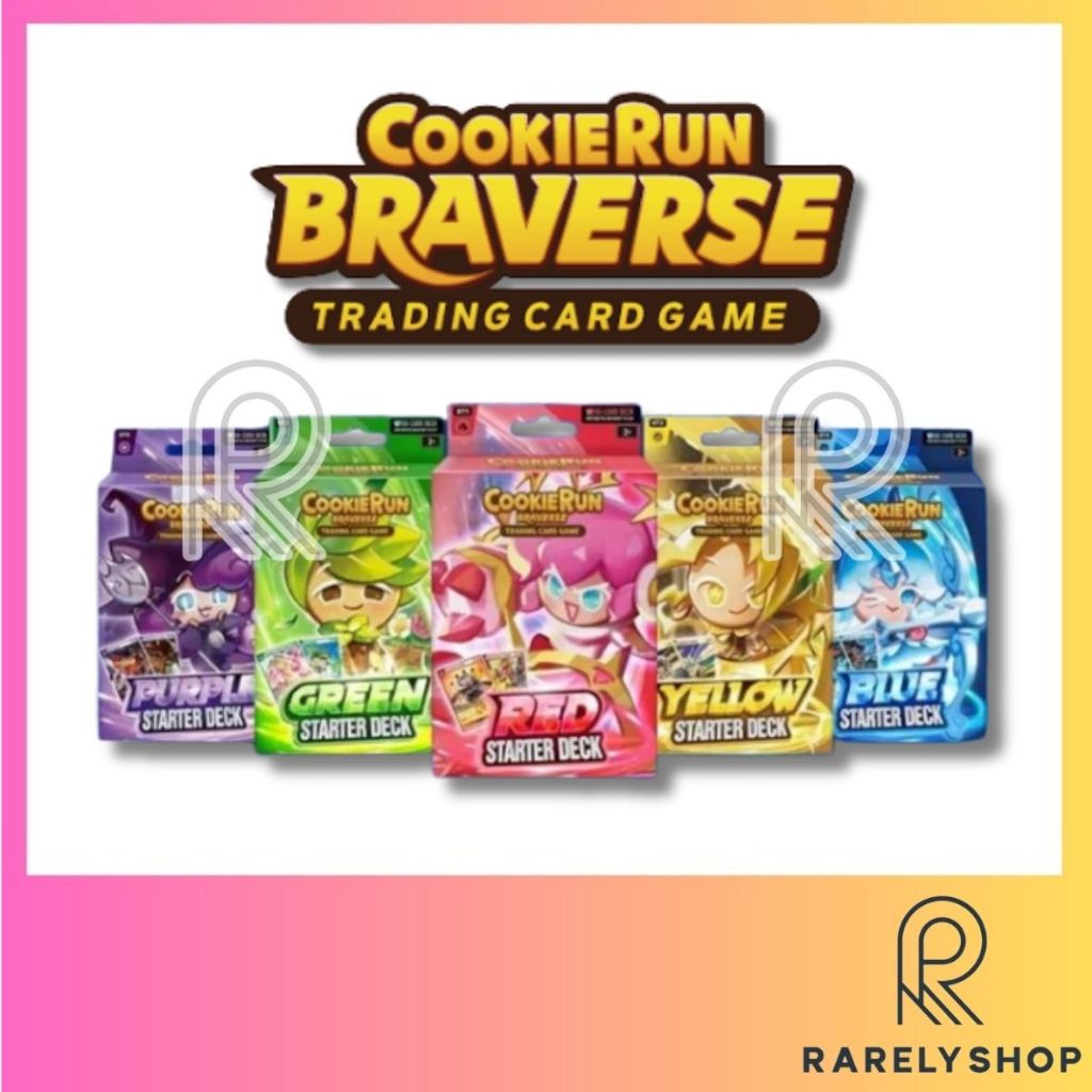 [Cookie Run] Braverse Trading Card Game *พร้อมส่ง* Starter Deck การ์ด ...