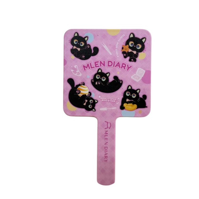 กระจกพกพา กระจกแต่งหน้า มีด้ามจับ Mlen Diary | Shopee Thailand