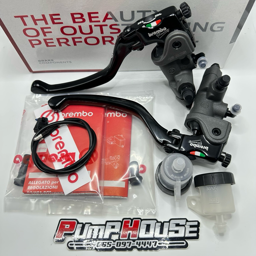 ปั้มบนแท้ Brembo อิตาลี่RCS.14,15,16L,17,19 (ก้านสั้น/ก้านยาว) | Shopee ...