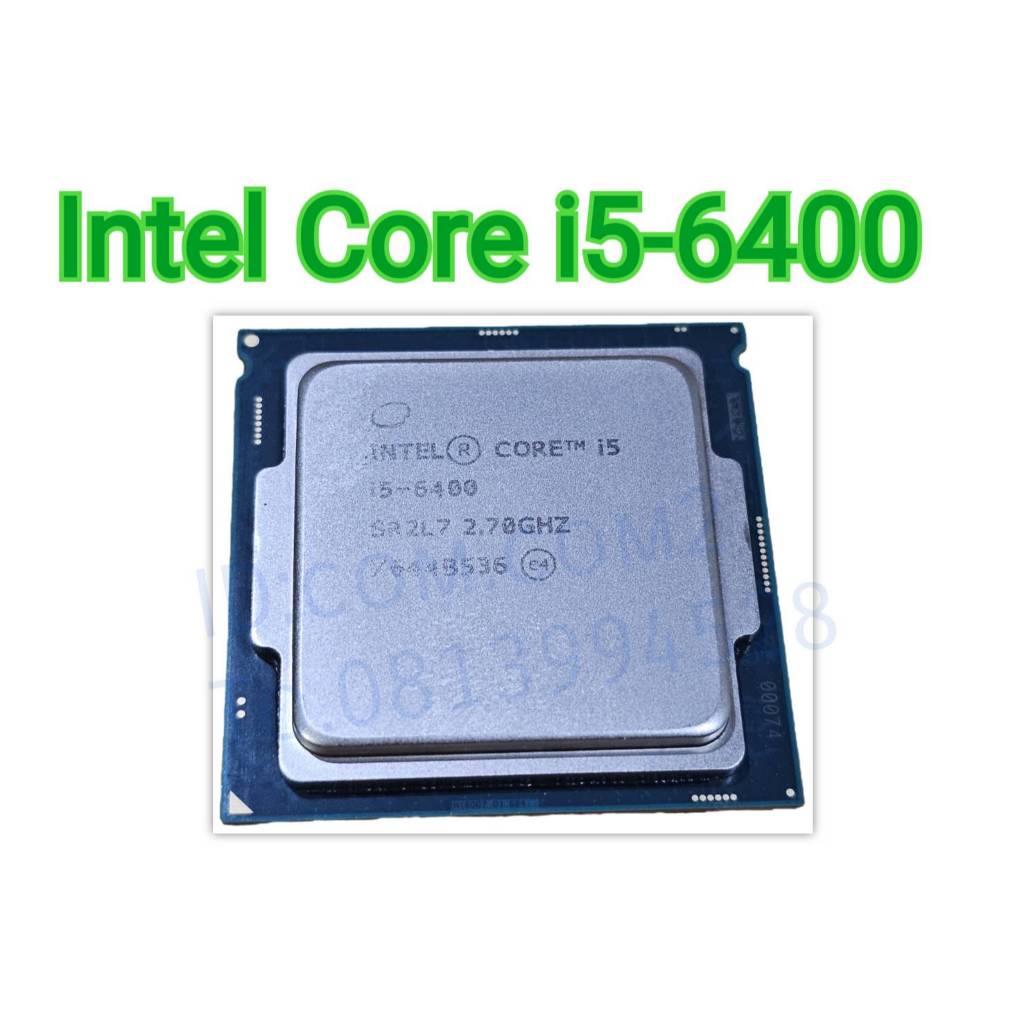 ซีพียู CPU Intel Core i5-6400 (second hand) | Shopee Thailand