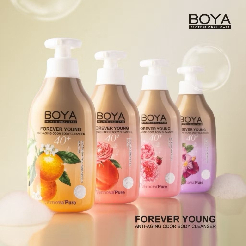 Boya Forever Young Anti-Aging Odor Body Cleanser 450ml โบย่า ฟอร์เอฟเวอร์ ยัง แอนตี้-เอจจิ้ง ออด ...