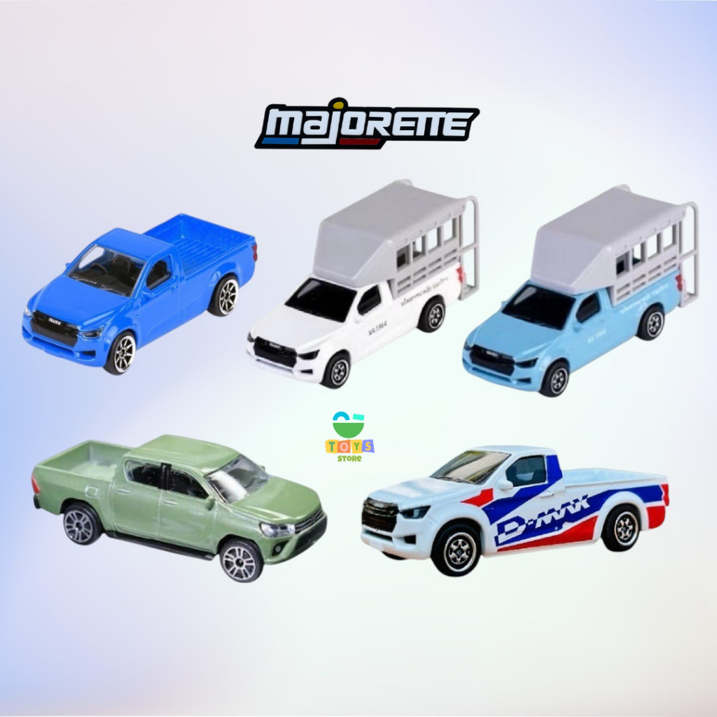 Majorette ISUZU Dmax มาจอร์เร็ต อีซูซุ ดีแม๊ค สองแถว Toyota Hilux Revo โตโยต้า รีโว่ | Shopee ...