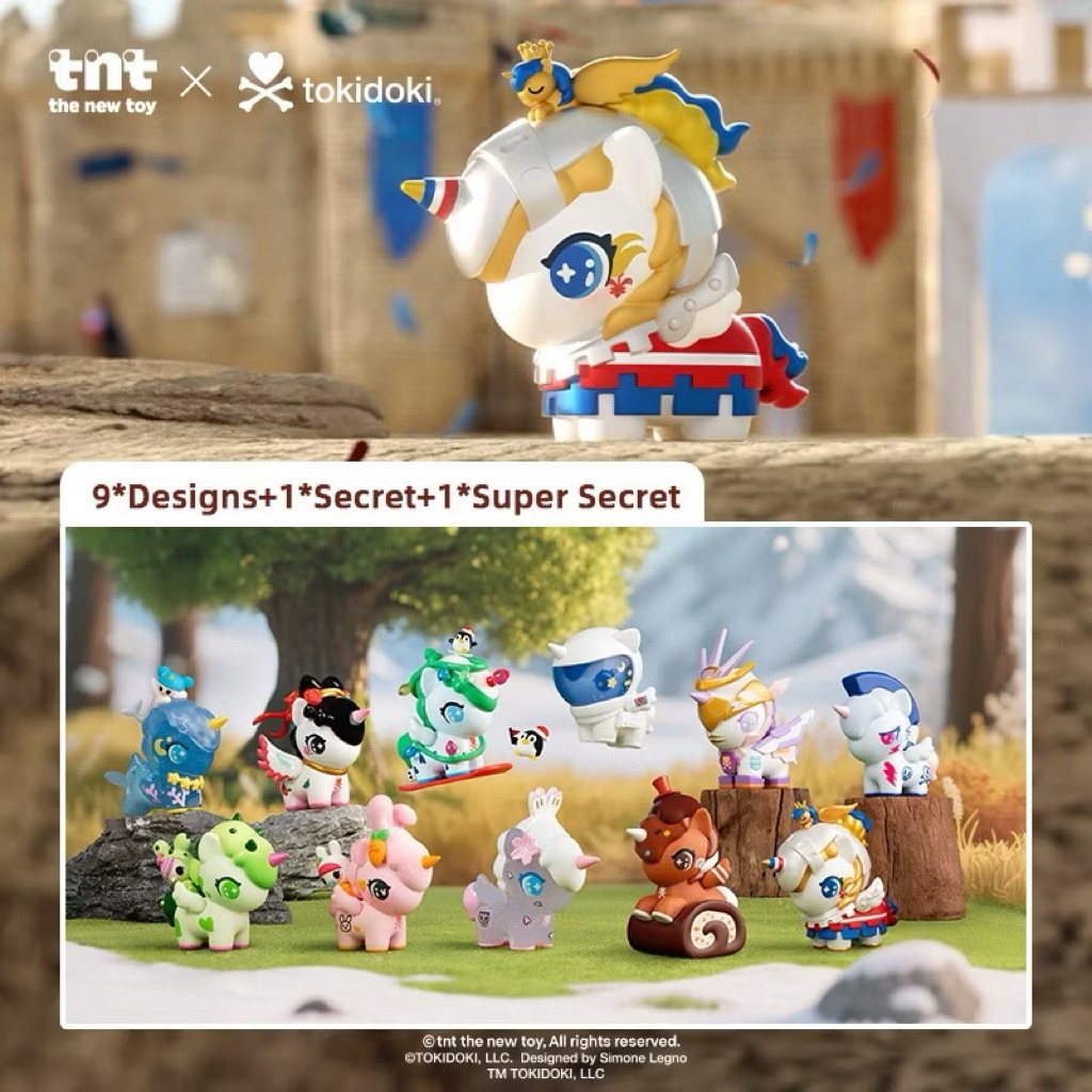 โค๊ดไลฟ์ลด 100.- | แกะตัว TNTSPACE Chibi Style Unicorno Seasons in ...