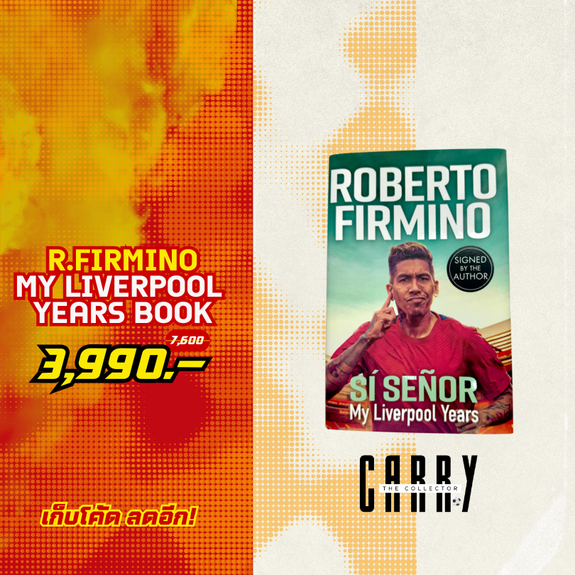 Roberto Firmino หนังสือชีวประวัติ มีลายเซ็น (Hand Signed Roberto Firmino SÍ SEÑOR ) - My ...