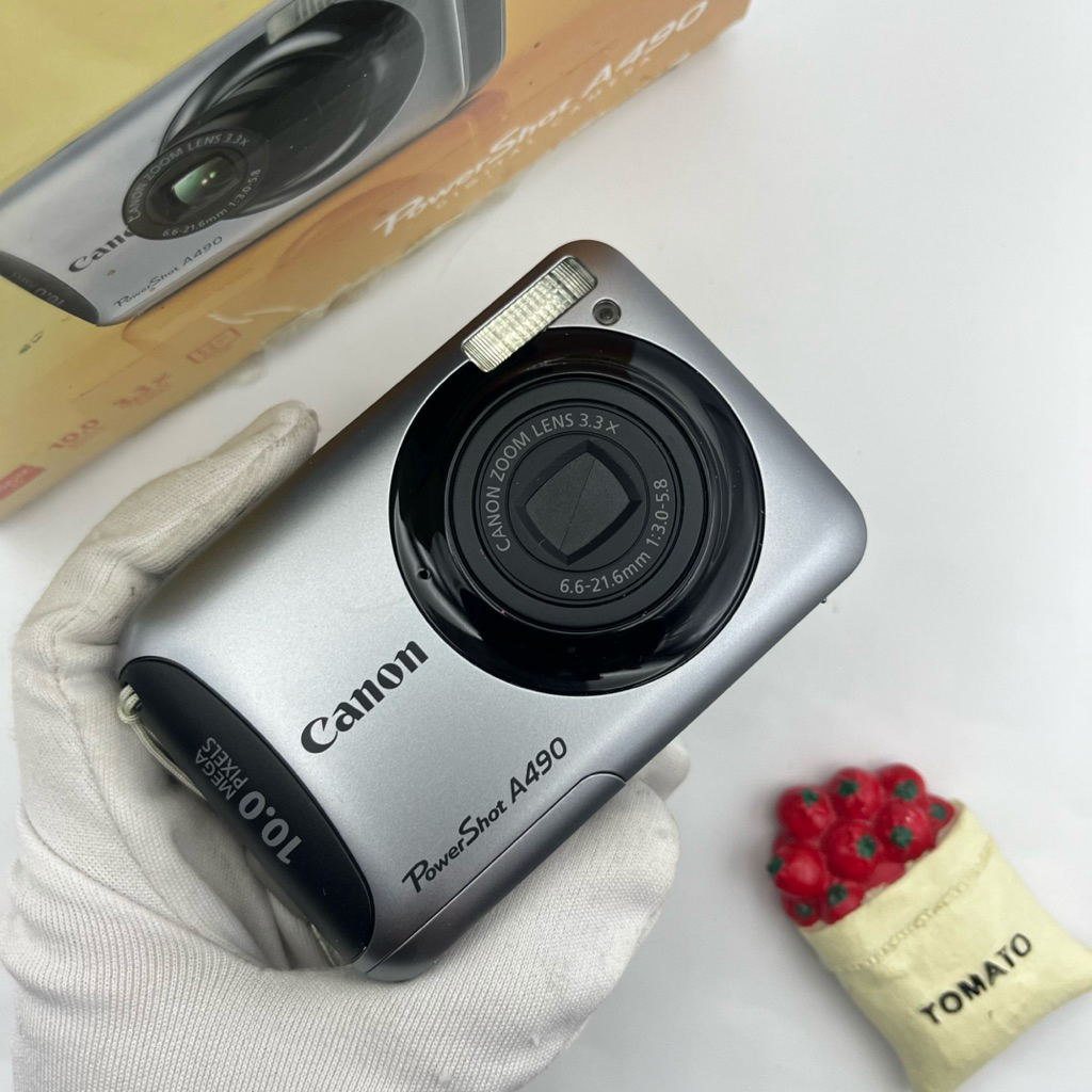 Canon Powershot A490 ครบกล่อง (โทนเดียวกับ A495 รุ่นเดียวคุณจูน GMM ...