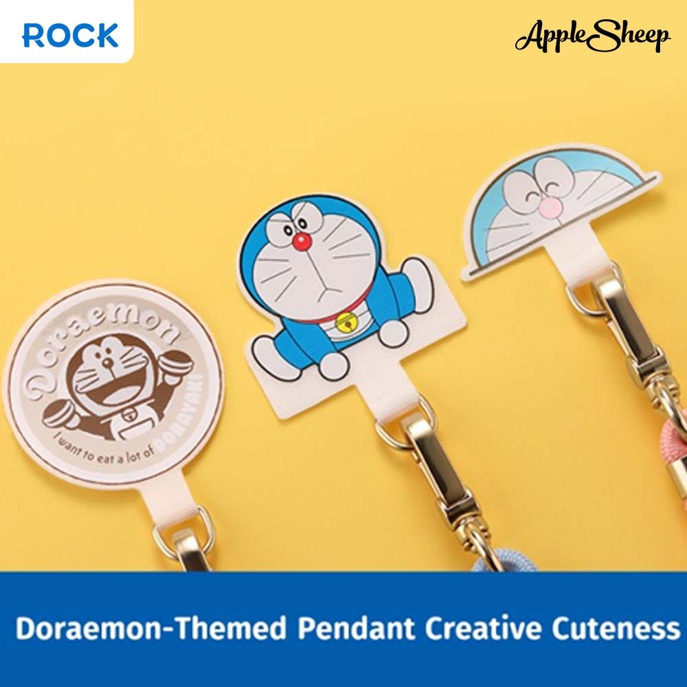 [Rock Doraemon Wrist & Strap Lanyard] สายห้อยโทรศัพท์ แบบคล้องคอและ ...