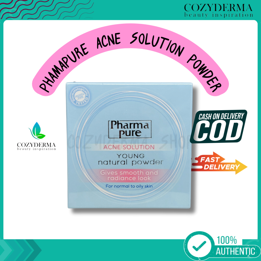 Pharma pure Acne solution Powder ฟาร์มมาเพียวร์ แอคเน่ โซลูชั่น ยัง ...