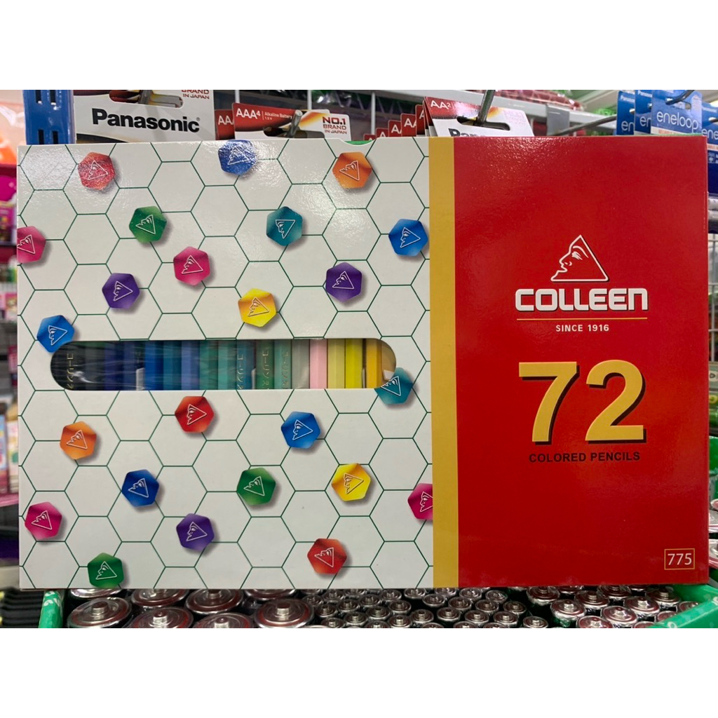 สีไม้ครอลีน colleen 72สี ดินสอสี (1สีต่อแท่ง) | Shopee Thailand