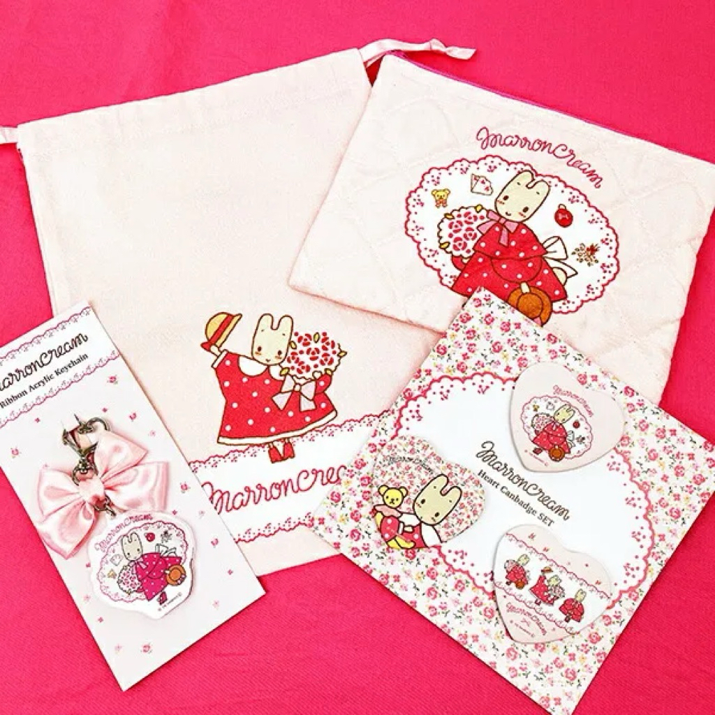 สินค้า Marron cream กระเป๋า, ซองซิบ, พวงกุญแจ, ถุงผ้า เข็มกลัด made in ...