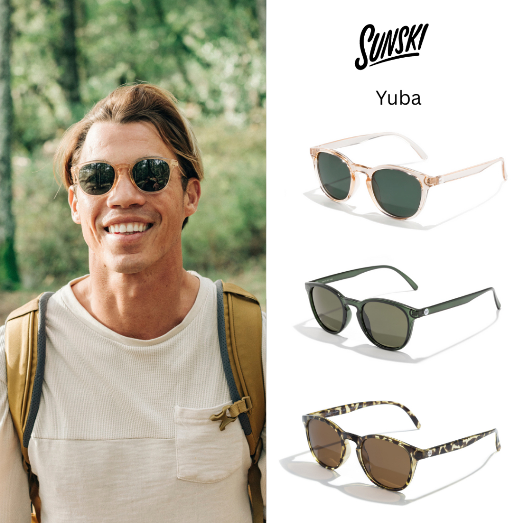 [SUNSKI] Yuba แว่นตากันแดด รุ่น Yuba แว่นตาเลนส์โพลาไรซ์ block 100% UVA/UVB/UV400 | Shopee Thailand