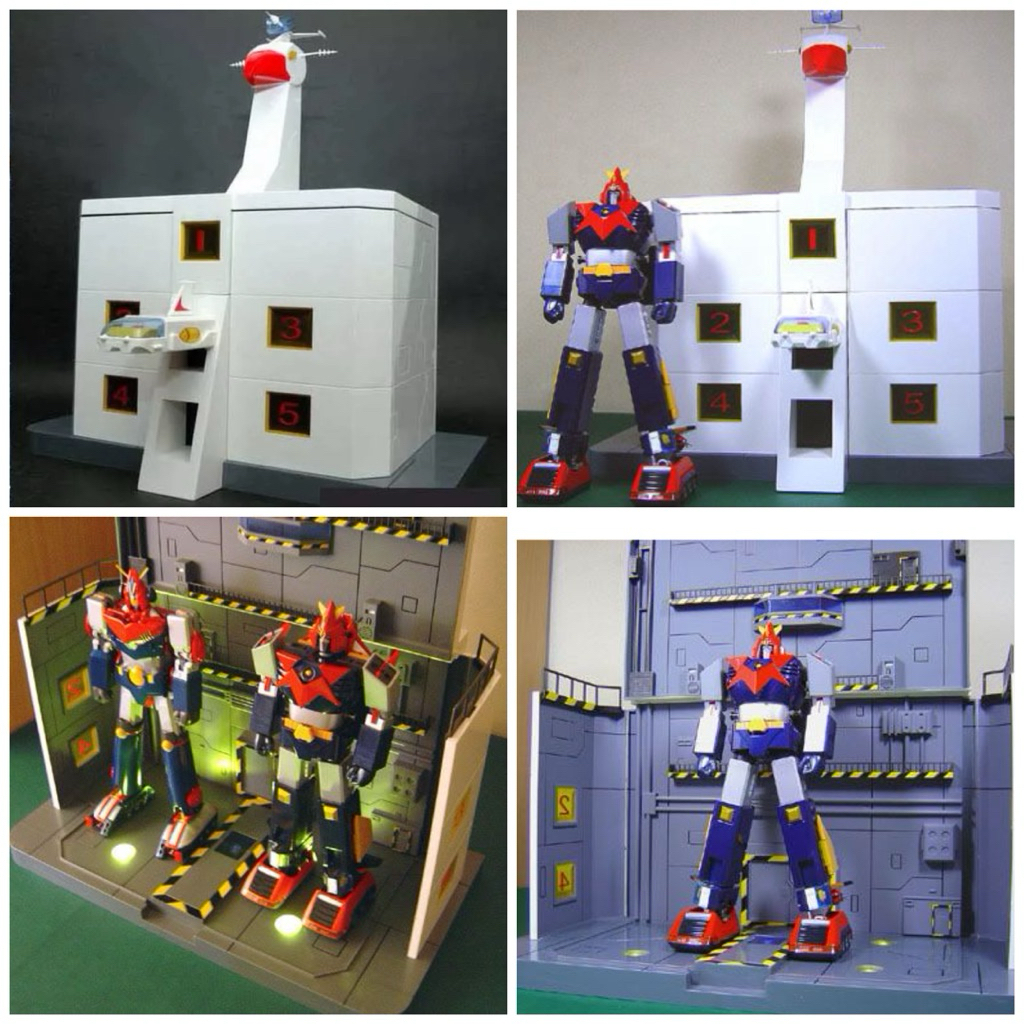 ฐานทัพ หุ่นเหล็ก Voltes V Camp Big Falcon Operation Toyz Secret สำหรับ ...