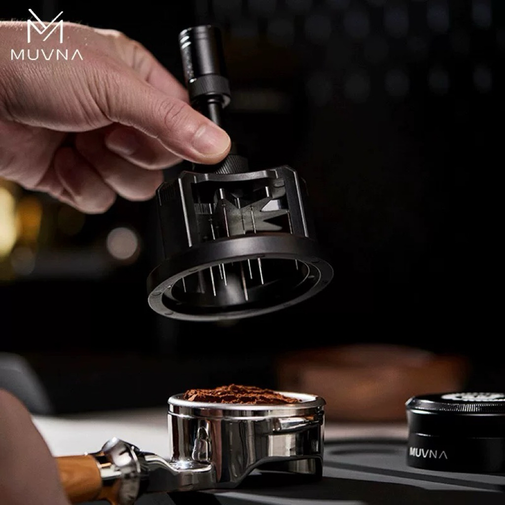 เข็มเกลี่ยผงกาแฟ MUVNA ขนาด 58mm Needle Distributor Spinner ของแท้พร้อมส่ง | Shopee Thailand
