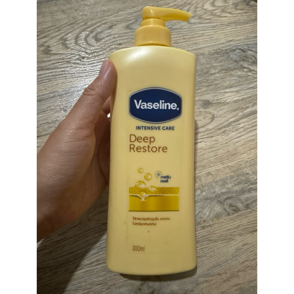 VASELINE BODY LOTION-WHITENING DEEP RESTORE 300 ML | Shopee Thailand