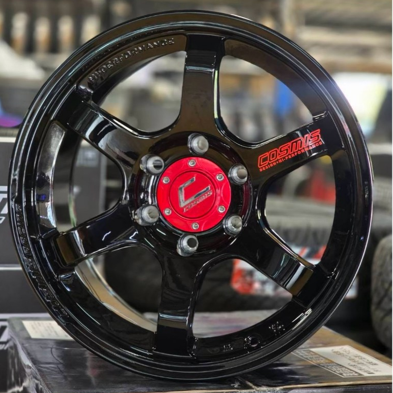 ล้อแม็กขอบ 18 /Cosmis RG-06SNE /18x9.0 6H139.7 ET25/สีดำเงา | Shopee Thailand