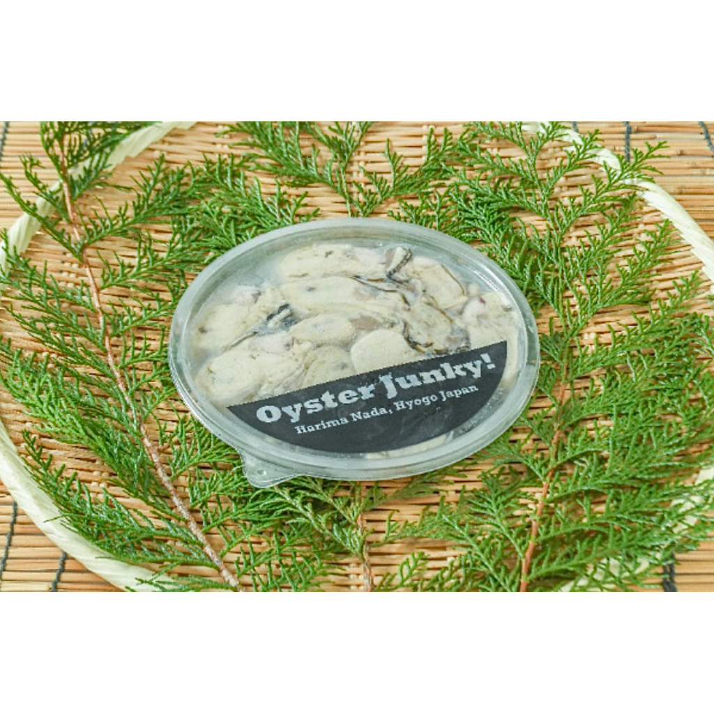 เนื้อหอยนางรมญี่ปุ่น PREMIUM 200G (เกรด ซาชิมิ) JAPANESE HARIMANADA OYSTER MEAT (FOR SASHIMI ...