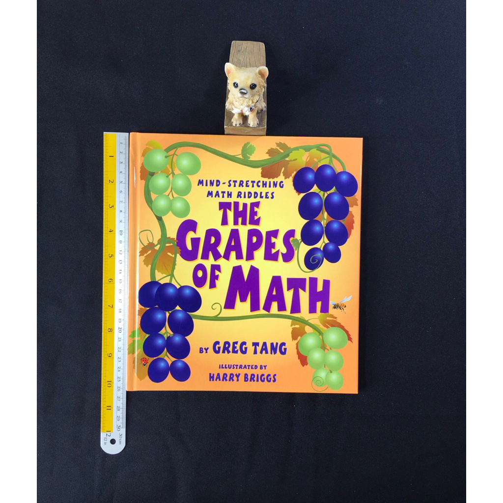 THE GRAPES OF MATH by Greg Tang by Harry Briggs หนังสือภาษาอังกฤษปกแข็ง ...
