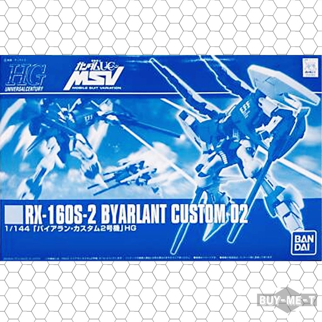 (พร้อมส่ง) HG 1/144 BYARLANT CUSTOM 02 | Shopee Thailand