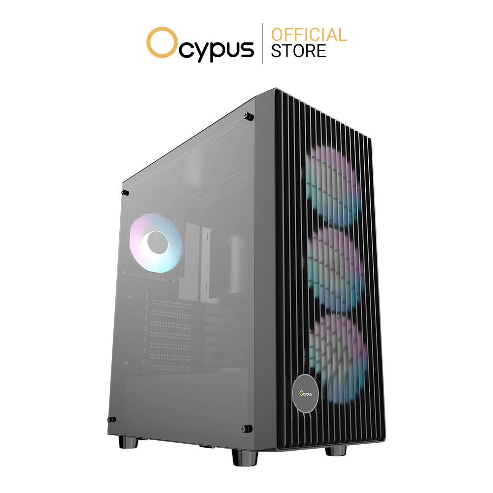 OCYPUS GAMMA C70 BLACK ARGB (COMPUTER CASE / เคสคอมพิวเตอร์) | Shopee ...
