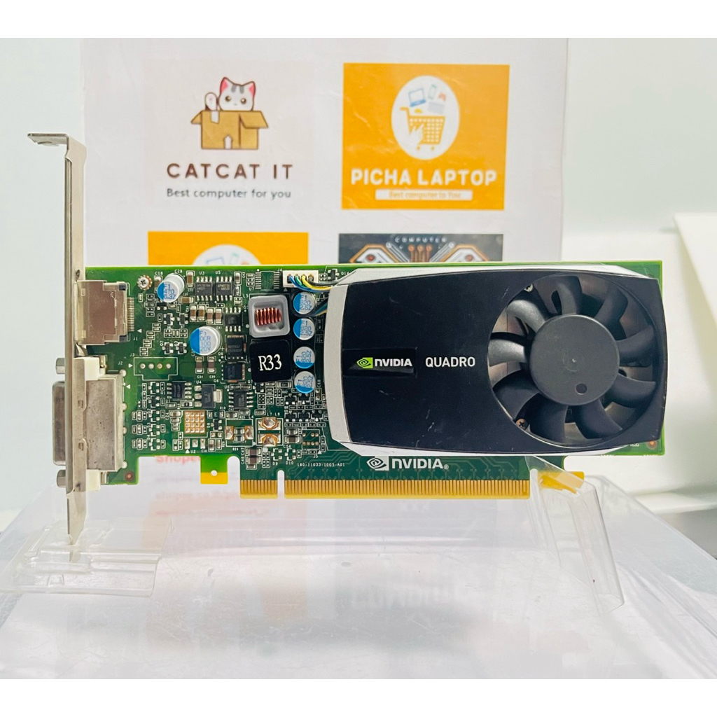 การ์ดจอ Nvidia Quadro 600 1G D3 128bit มือสอง(คลัง11) | Shopee Thailand