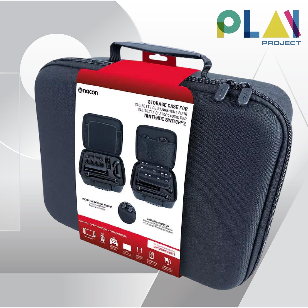 NACON Nintendo Switch 2 Storage Case กระเป๋าใส่เครื่อง ใส่อุปกรณ์ NS2 ...