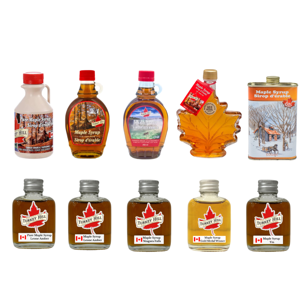 สินค้าล็อตใหม่ ผลิตปีนี้ Turkey Hill Maple Syrup l เทอคี ฮิลเมเปิล ไซ ...