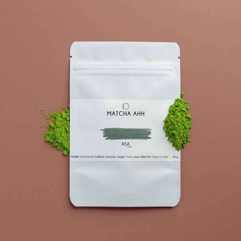 [Matcha Ahh] Yame ASA 30g | ผงมัทฉะเกรดพิธีชงชา สายพันธุ์เดี่ยว Asanoka รสหวาน ครีมมี่ จาก Yame ...