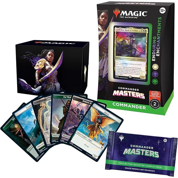Magic The Gathering (MTG) : Commander Masters - Enduring Enchantments Commander Deck | Shopee ...