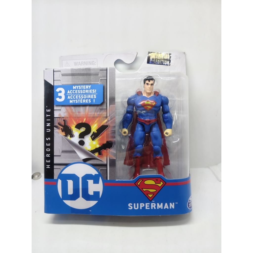 DC SUPERMAN 4 INCH ACTION FIGURE | Shopee Thailand
