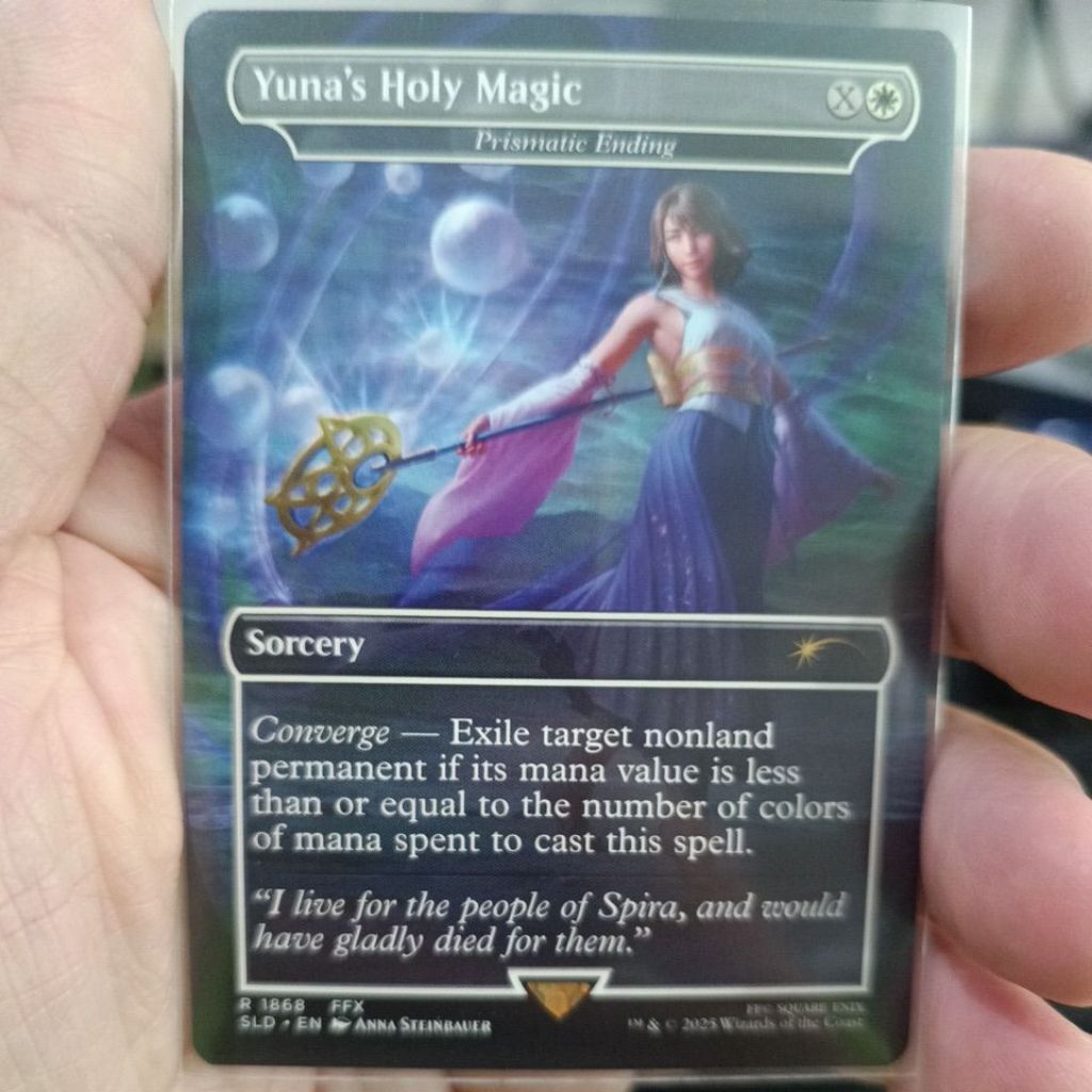 Yuna's Holy Magic (Prismatic Ending) MTG Single Card | Shopee Thailand