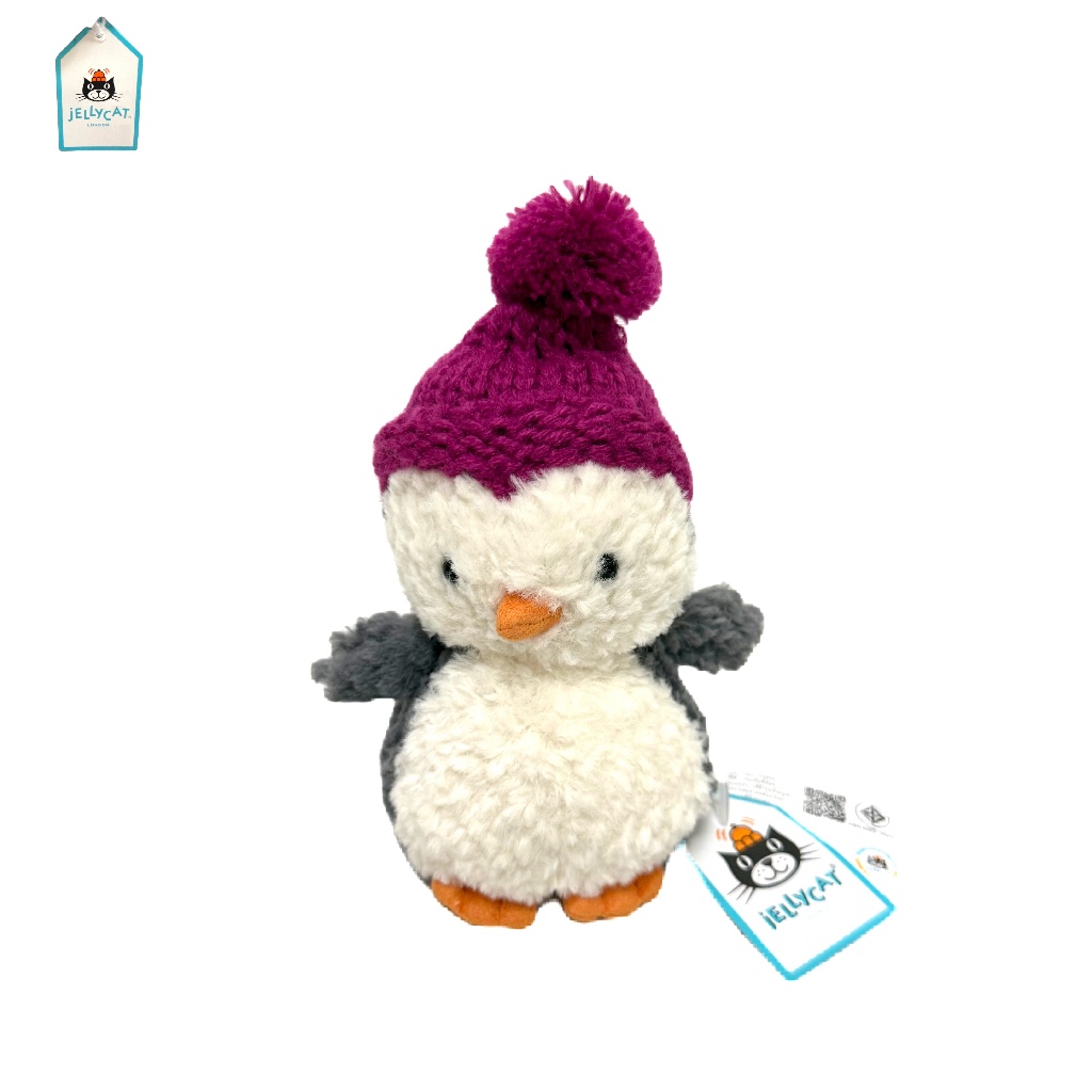 JELLYCAT ตุ๊กตาผ้าขน Wee Winter Penguin Fuchia ของแท้จาก London ของใหม่ ...