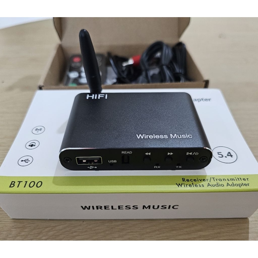 New Bluetooth V5.4 เสียงดี รุ่น BT100 มีแบตในตัว ช่องชาร์จ Type-C ระบบ ...