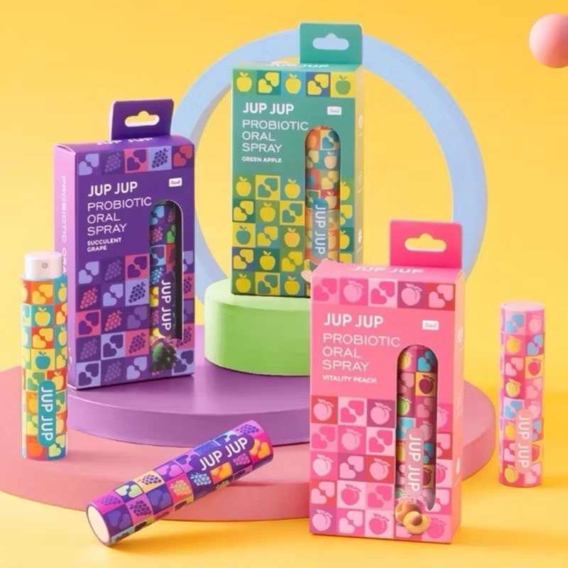 JUP JUP Probiotic Oral Spray จุ๊บจุ๊บ สเปรย์ดูแลช่องปาก โพรไบโอติก 8ml ...