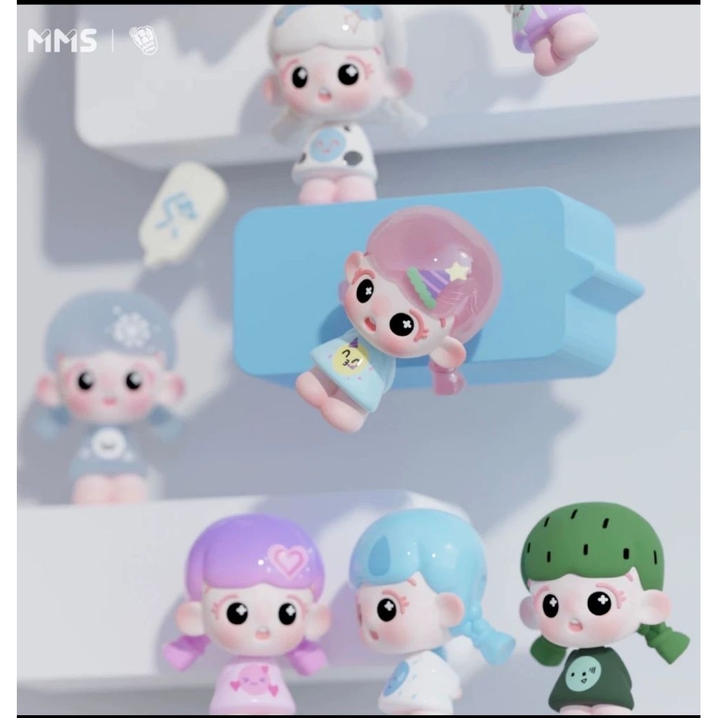 [🩵 ️ มีโค้ดลดตามดวง💙🩷] Dao Dao's Mood Workshop 1จุ่ม มี 5 ตัว ทำพวงกุญแจห้อยกระเป๋าได้นะแจ๊ะ ...