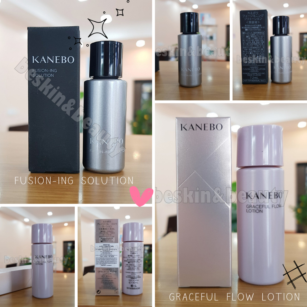 KANEBO โลชั่น FUSION-ING SOLUTION 7.2ml - GRACEFUL FLOW LOTION 30ml | Shopee Thailand