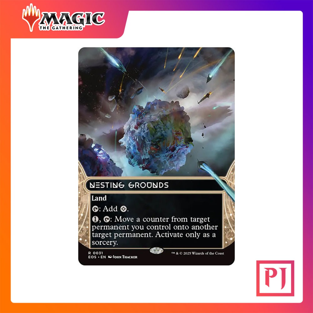 [MTG] Nesting Grounds (#031) (Borderless) [EOS] [LAND] [RARE] [NORMAL ...