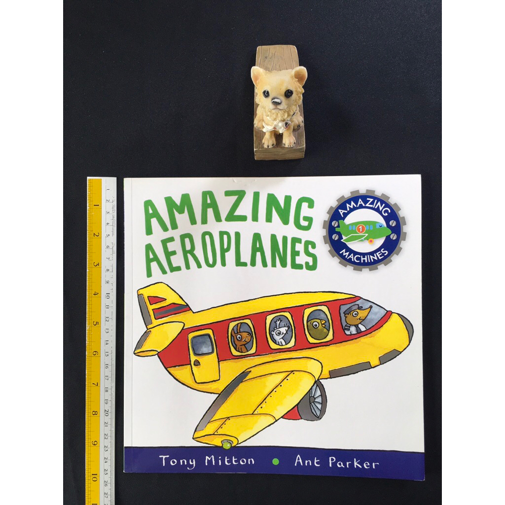 Amazing Machines (บางเล่มขอบปกมีตำหนิถลอก) By Tony Mitton หนังสือภาษา ...