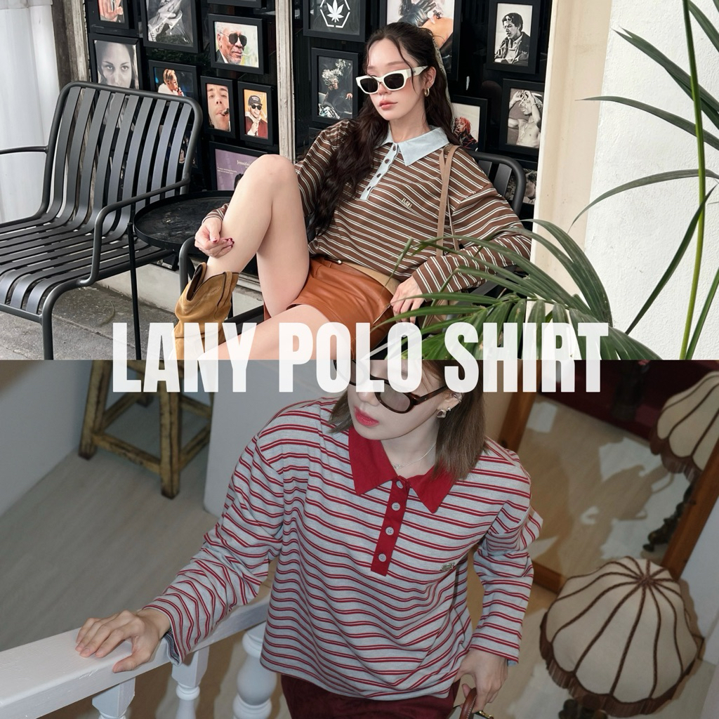 FLASHMARBLE LANY POLO SHIRT | Shopee Thailand