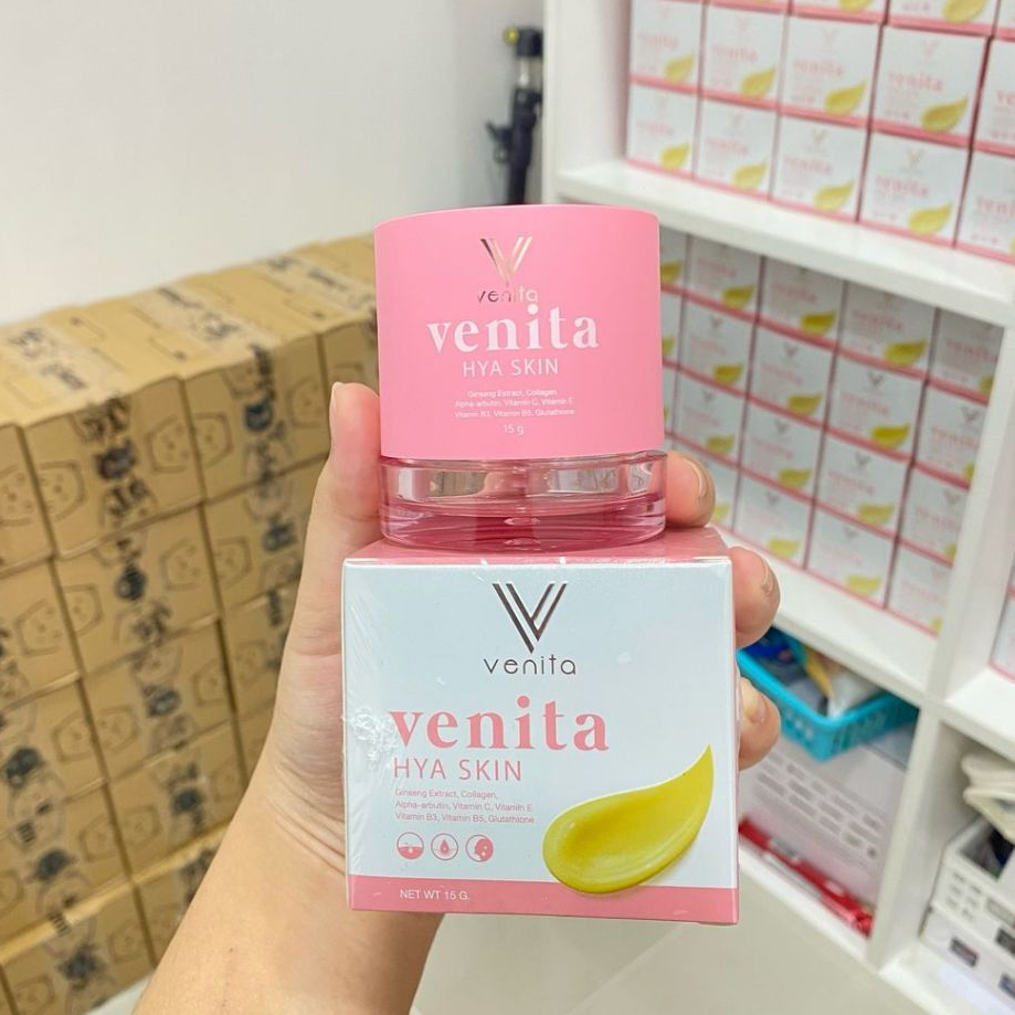 ครีมเวนิต้า บูสเตอร์รีจู เวนิต้า Venita skin เวนิต้าสกิน 15g ครีมลดสิว ...