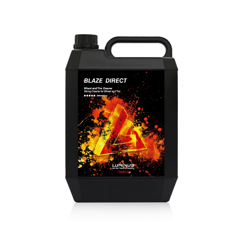 LUMINUS Blaze Direct, Wheel/Tire Cleaner, น้ำยาทำความสะอาดล้อและยาง 4L ...