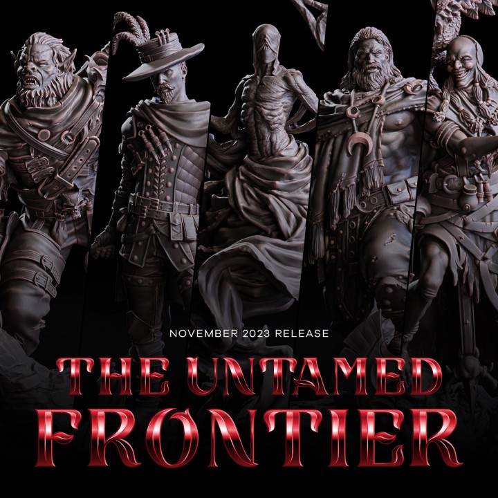 The Untamed Frontier : Collection : Miniature Resin โมเดลบอร์ดเกม ผลิต ...