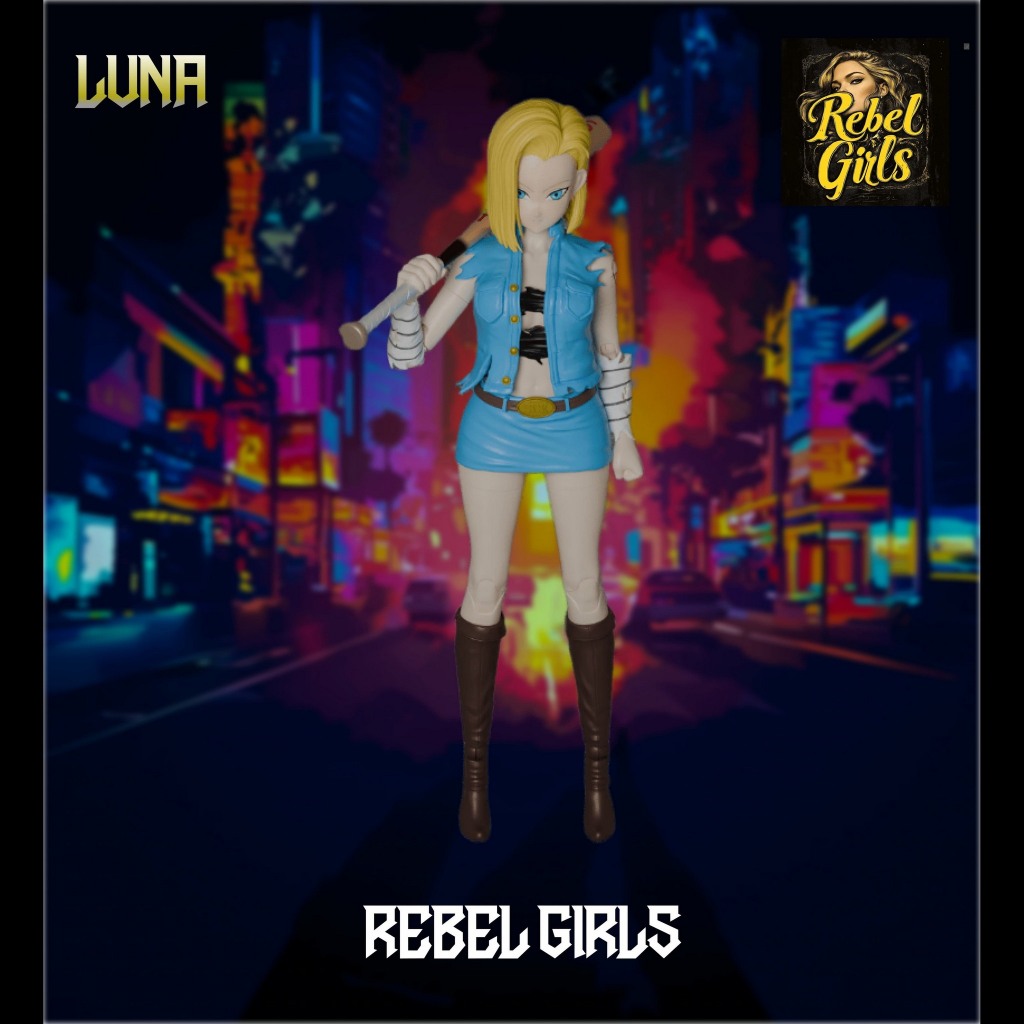 HITToys 1/12 : Rebel Girls Series Wave One Vengenance - RG001 : LUNA | Shopee Thailand