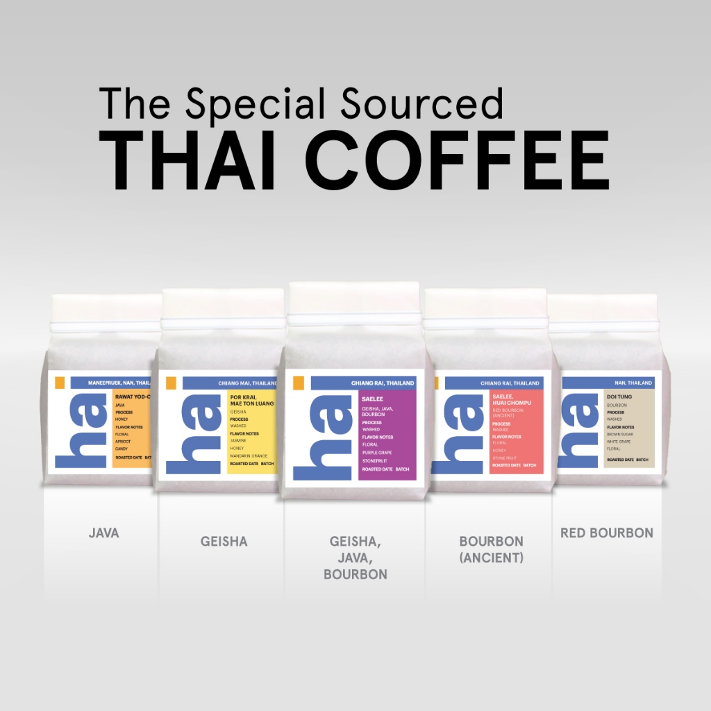 Hai Single Origin (กาแฟคั่วอ่อน) The Special Sourced Thai Coffee pack ...